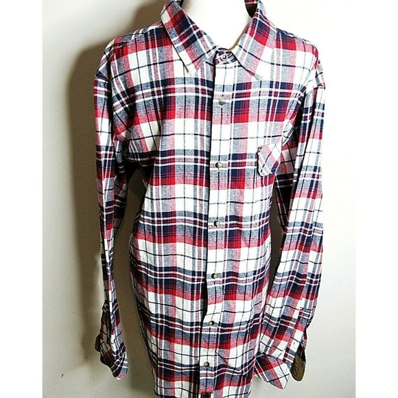 Legendary Whitetails | Shirts | Legendary Whitetails Redwhiteblue Plaid ...